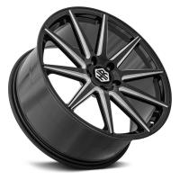 China 20 22 Staggered custom wheels black milling rims for sale