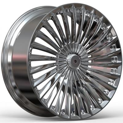 China Custom Chrome Wheels Mercedes Chrome Rims Oem for sale