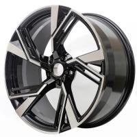 China 19 AUDI RS6 STYLE RIMS BLACK MACHINED WHEELS for sale