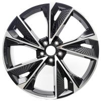China 2020 AUDI RS7 STYLE WHEELS MACHINED BLACK RIMS for sale