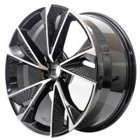 China 2020 AUDI RS7 STYLE WHEELS MACHINED BLACK RIMS for sale