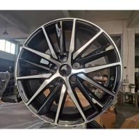 China Toyota Camry 2021 replacement wheel BLACK MACHINED rims for sale