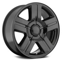China CHEVROLET Chrome Rims TEXAS SILVERADO Black Replica Wheels for sale