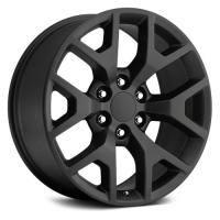 China GMC Forged replica wheels black machined SIERRA rim for sale