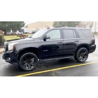 China 24 Seven split spoke Black GMC Replica rim for sale