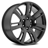China CADILLAC ESCALADE RIMS ESV TAHOE WHEELS BLACK MACHINED for sale