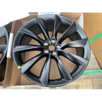 China Tesla Model X Replica Wheels Forged Black Rims for sale