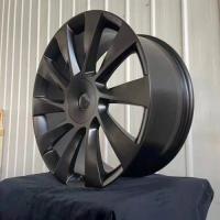 China TESLA Model Y Replica Rim Forged Black wheels for sale