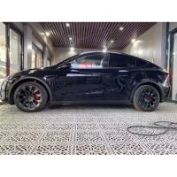 China TESLA Model Y Replica Rim Forged Black wheels for sale