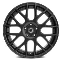 China Aluminum Forging Black Alloy Wheels 5 Holes Rim for sale