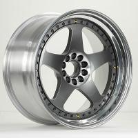 China Custom 3 piece forged wheels 17