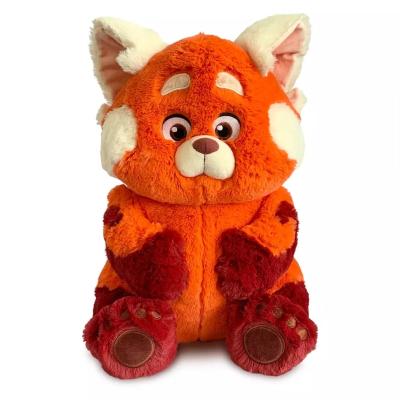 China Original Disney Mei Panda Plush Toy 35cm 14inch Soft Stuffed Doll Red for sale