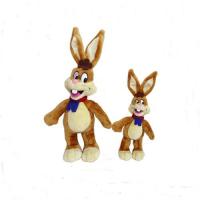 China 16 Inch Purple Easter Bunny Rabbit Push Toy Plush Stuffed Animal Festival Gift for sale