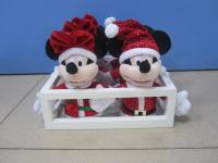 China 10cm Disney Soft Toy Set in Tray OEM Custom Logo SGS Certified for Christmas Party for sale