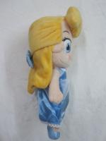 China Custom 12 Inch Disney Princess Cinderella Plush Doll OEM Soft Toy for sale