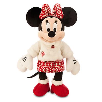 China Disney Minnie Mouse Plush Soft Toy 40cm White Red Stuffed Doll for Festival Promotion for sale
