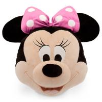 China 16 Inch Disney Mickey Mouse Minnie Mouse Plush Cushion Pillow Set Eco-Friendly Soft Toy for sale