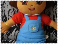China Custom Dora Explorer Plush Toy 45cm Soft Stuffed Doll CE EN71 ASTM for sale