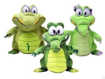 China Custom 20cm Green Crocodile Plush Toy Soft Stuffed Animal Doll CE EN71 ASTM F963 for sale