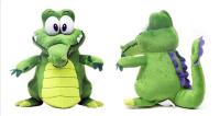 China Custom 20cm Green Crocodile Plush Toy Soft Stuffed Animal Doll CE EN71 ASTM F963 for sale