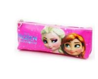 China Frozen Ana Elsa Cartoon Plush Pencil Case Pouch 20x10x8cm OEM Custom Logo for sale