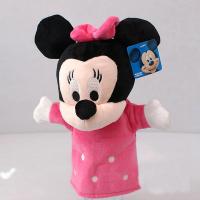 China Disney Mickey Mouse Minnie Mouse Plush Hand Puppets 30cm Soft Plush Toys for Promotion Gifts OEM for sale