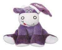 China Custom 25cm Purple Milka Cow Plush Toy Soft Stuffed Animal for Kids Gifts for sale