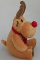 China Custom Plush Moose Reindeer Stuffed Toy 20cm OEM Christmas Promotion for sale