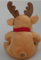 China Custom Plush Moose Reindeer Stuffed Toy 20cm OEM Christmas Promotion for sale