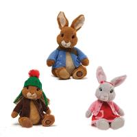 China Custom OEM 30cm Easter Peter Rabbit Plush Toy Soft Stuffed Bunny for Festival Gifts for sale