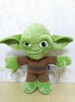 China 8 Inch Green Star Wars Plush Dolls 20cm Soft Stuffed Toy for Collection for sale