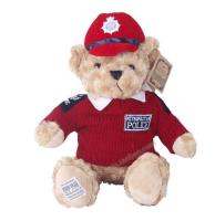 China 8 Inch Stuffed Animal Pilot Teddy Bear Plush Toy with Uniform for Promotion Gift OEM for sale