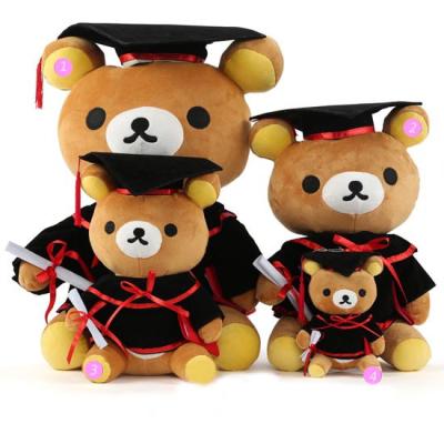 China Doctor Graduation Plush Teddy Bear 30cm Soft Stuffed Toy for Celebration Gift for sale