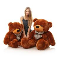 China 100cm Jumbo Large Teddy Bear Plush Stuffed Animal Toy Soft Eco-Friendly PP Cotton for sale
