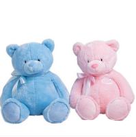 China Custom 12 Inch Blue Teddy Bear Plush Toy Soft Stuffed Animal for Promotional Gifts OEM for sale