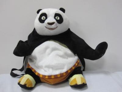 China 18 inch Kungfu Panda School Backpack Plush Toy 45cm CE EN71 Certified for Promotion Gifts for sale