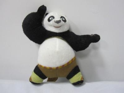 China 20cm Kungfu Panda Plush Toy Soft Stuffed Animal CE EN71 Certified Custom Logo OEM for sale