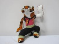 China 20cm Kungfu Panda Tigress Plush Toy Stuffed Animal 100% PP Cotton OEM Custom for sale