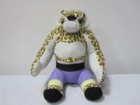 China 20cm Kungfu Panda Tigress Plush Toy Stuffed Animal 100% PP Cotton OEM Custom for sale