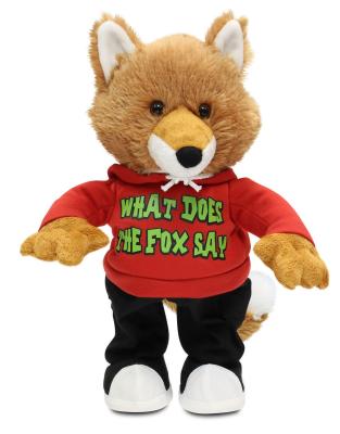 China 12 Inch Talking Walking Fox Plush Toy What Does The Fox Say 30cm for sale