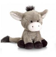China Wild Animal Husky / Giraffe / Donkey / Lemur / Meerkat Stuffed Plush Toys 15cm for sale