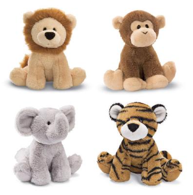 China Eco-Friendly 10cm Farm Animal Plush Toys for Kids CE EN71 Certified for sale