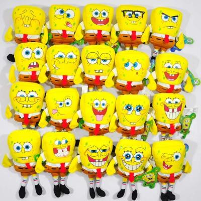 China Fashion Cartoon The SpongeBob 20 Style different expression Plush Stuffed Toys for sale