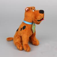 China 8 inch Original Brown Cartoon Plush Toy Scooby Doo Sitting Stuffed Animal 20cm Polyester for sale