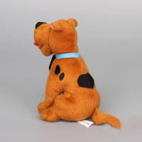 China 8 inch Original Brown Cartoon Plush Toy Scooby Doo Sitting Stuffed Animal 20cm Polyester for sale