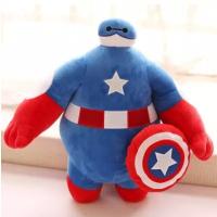 China 20cm Big Hero 6 Avengers Stuffed Plush Toys Soft PP Cotton Filled Kids Gift for sale