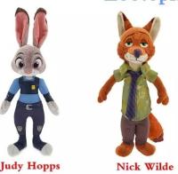 China Disney Zootopia Nick Wilde Stuffed Plush Toy 9 inch 20 cm Soft Short Plush Material for sale
