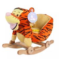 China Plush Baby Rocking Animal Chair Cute Little Mermaid Ride On Toy 58x35x50cm for sale