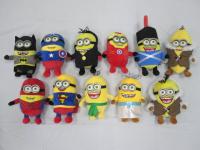 China Custom Plush Superhero Toys 22cm Soft Stuffed Dolls for Kids OEM for sale