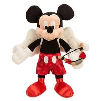 China Disney Valentine Mickey Mouse Plush Toy 9 Inch Red Polyester Custom Logo for sale